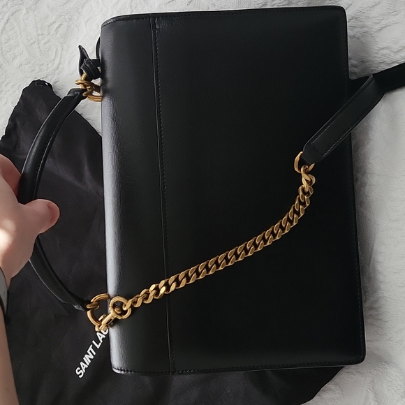 Yves Saint Laurent | Bags | Ysl Sunset Medium Leather Top Handle Bag In ...